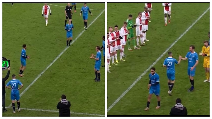 Emotivo pasillo a Devin Plank, el futbolista que está luchando contra ...