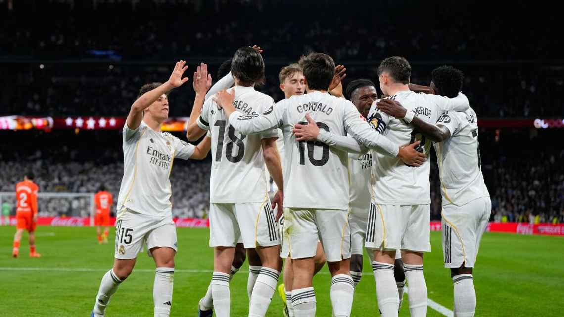 Real Madrid goleó a Real Sociedad, sumó su quinta victoria consecutiva ...